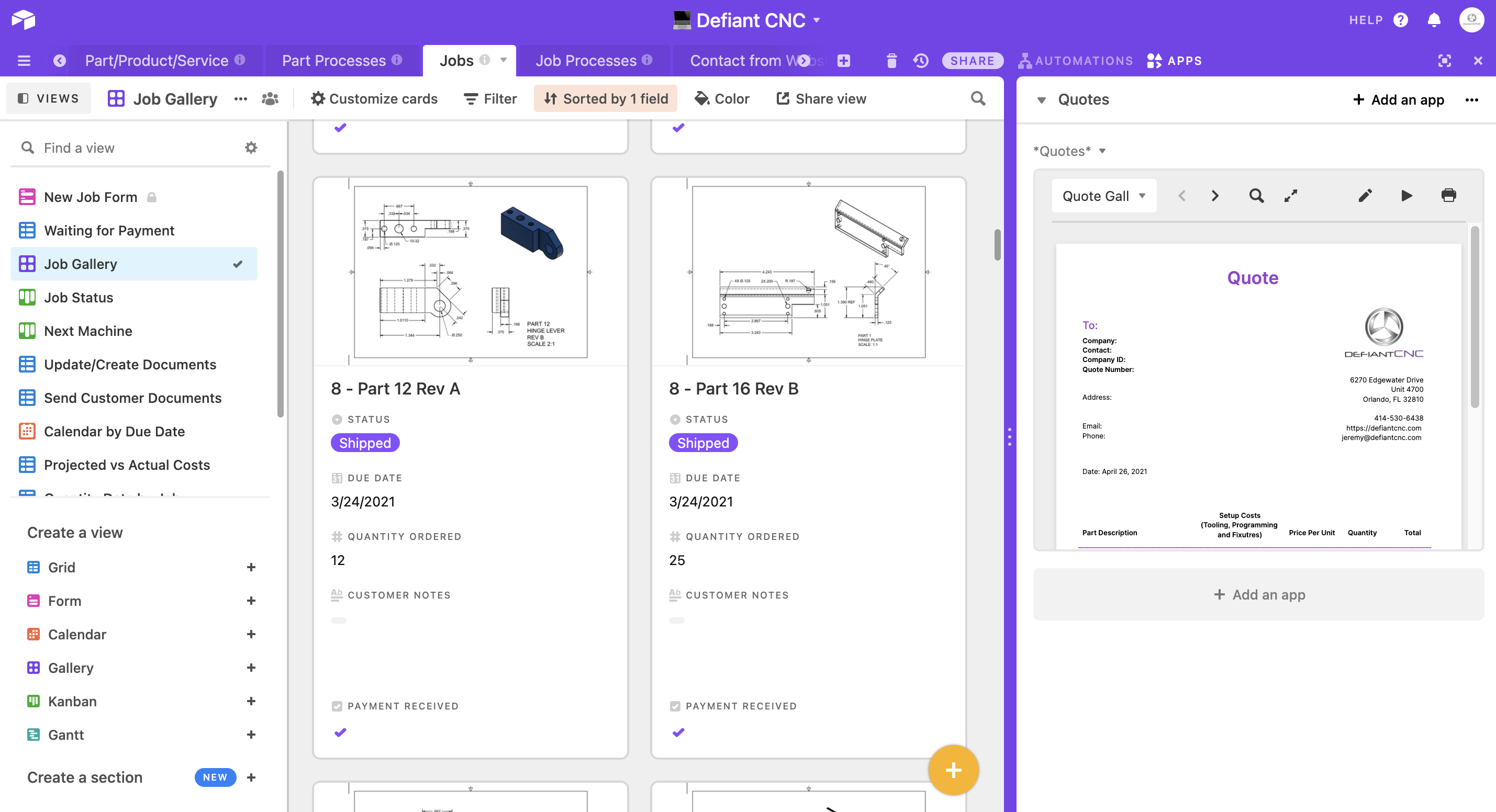 Improving Workflows in Small Shops with Custom ERP | Modern Machine Shop