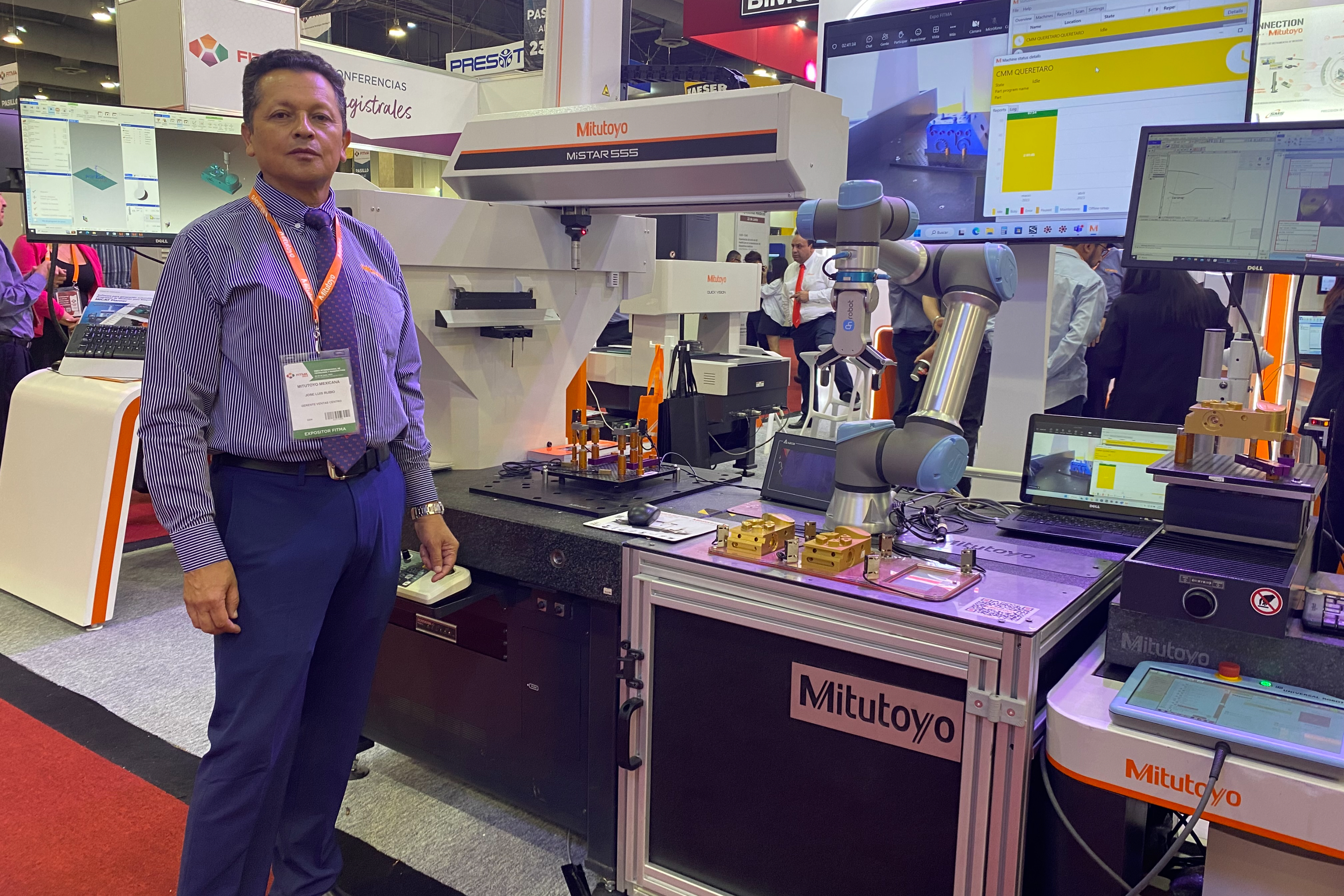 Equipos colaborativos y conectividad: la apuesta de Mitutoyo en FITMA ...